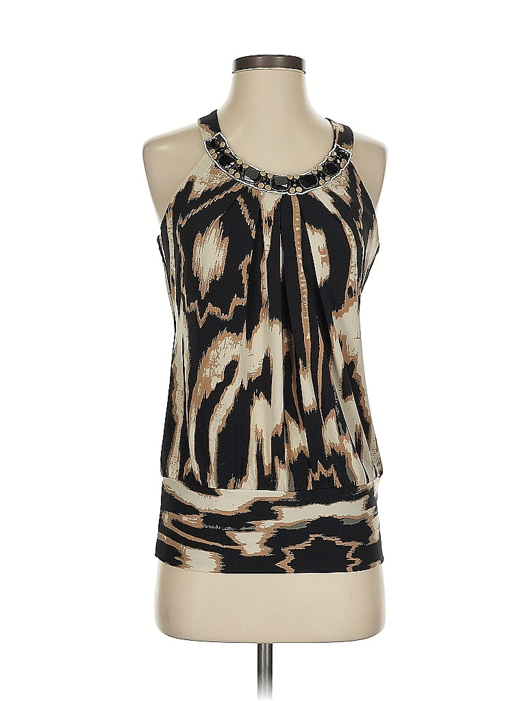 Cache Brown Sleeveless Blouse Size XS - 28% off | ThredUp