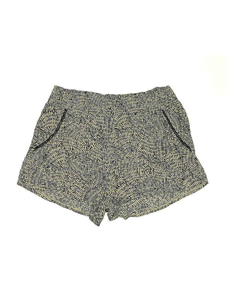 Three Dots 100% Rayon Paisley Gold Shorts Size XL - 78% off | ThredUp