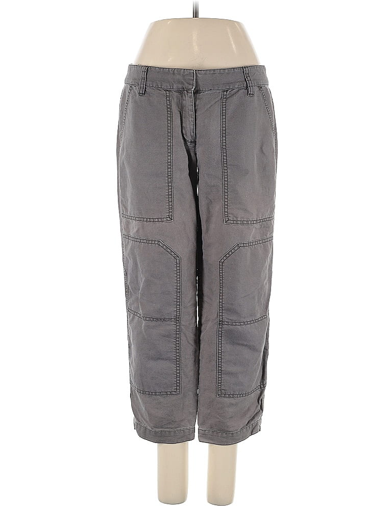 J.Crew Factory Store Gray Linen Pants Size 4 - 63% off | ThredUp