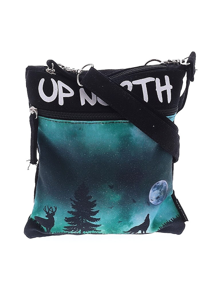 Robin Ruth 100% Cotton Teal Black Crossbody Bag One size - 50% off ...