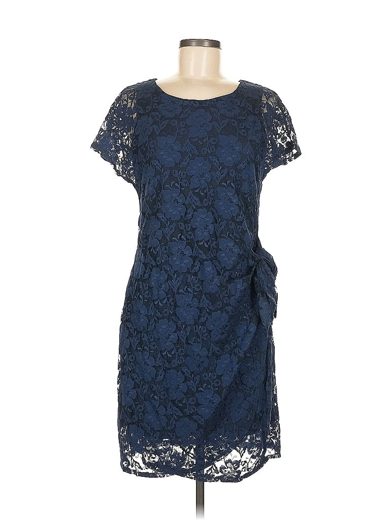Signature by Robbie Bee Blue Cocktail Dress Size M (petite) - 62% off ...