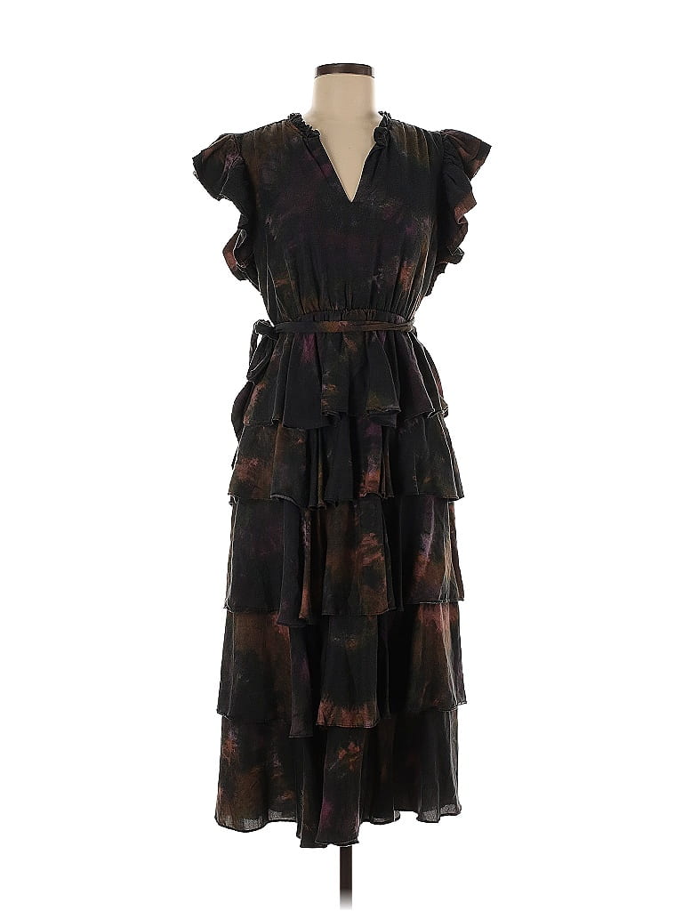 Marie Oliver Black Emery Midi Dress Size M - 76% off | ThredUp