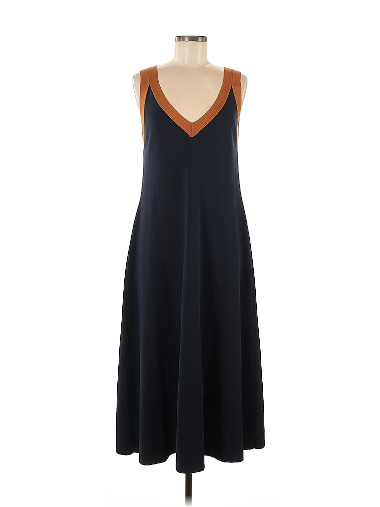 Ann Taylor Color Block Blue Casual Dress Size M - 21% off | ThredUp