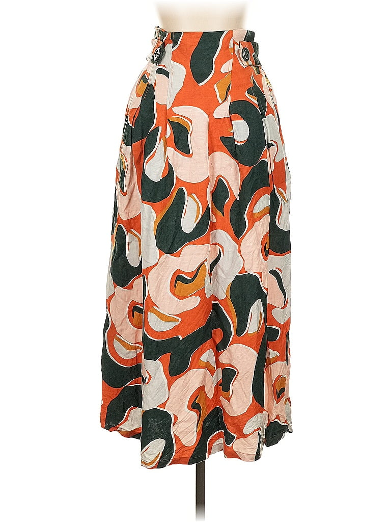 COREY by Corey Lynn Calter Print Orange Casual Skirt Size XS - 57% off ...