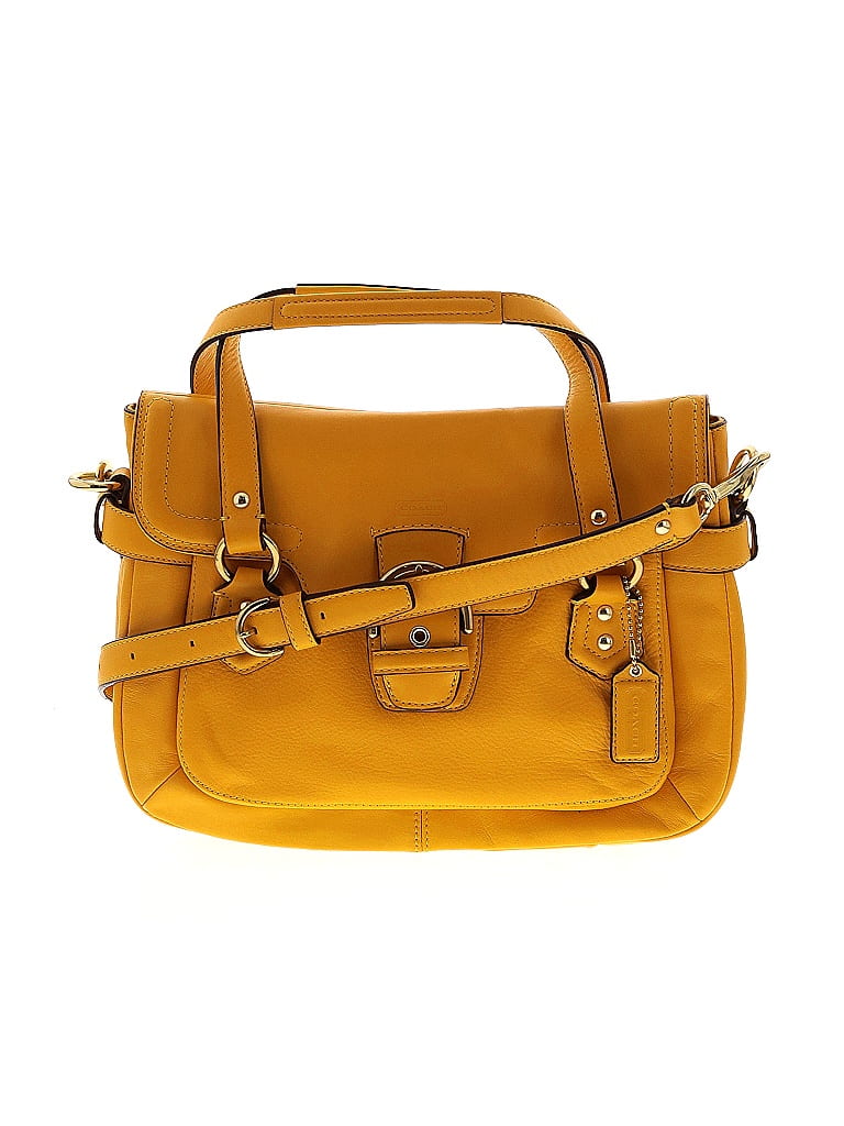 Coach Yellow Satchel One size - 77% off | ThredUp