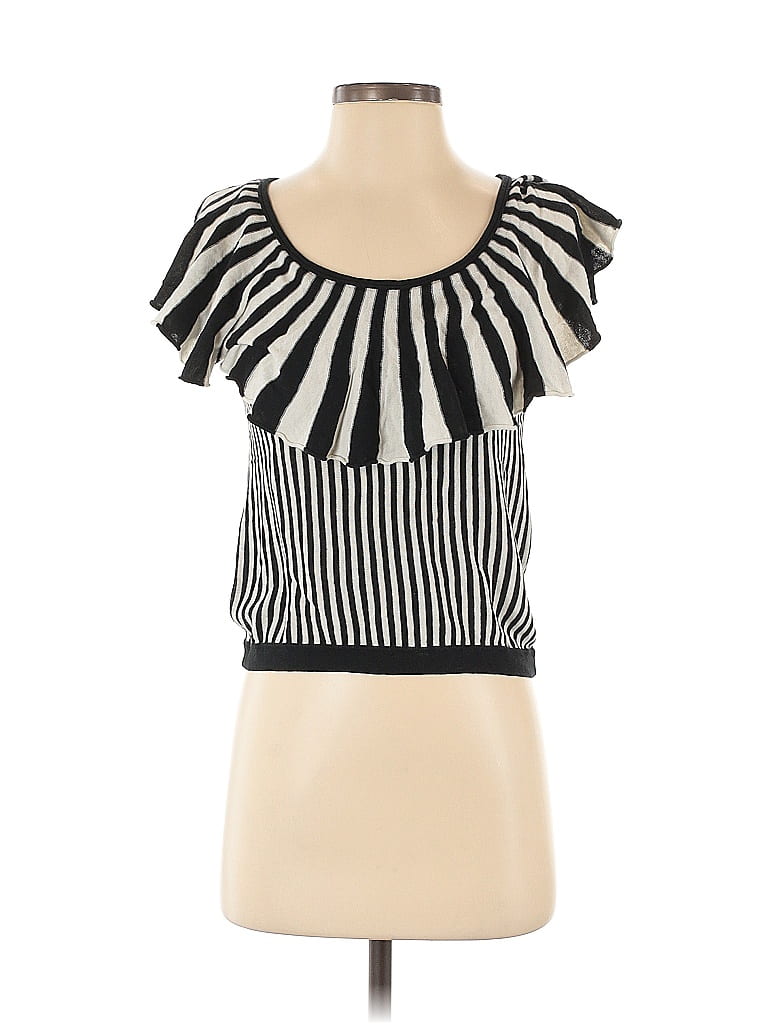 French Connection Black Short Sleeve Top Size XS - 78% off | ThredUp