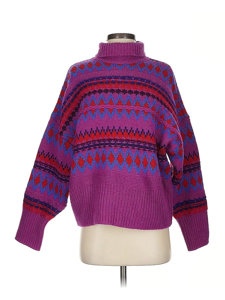 Rag & Bone 100% Wool Purple Wool Pullover Sweater Size S - 39% off ...