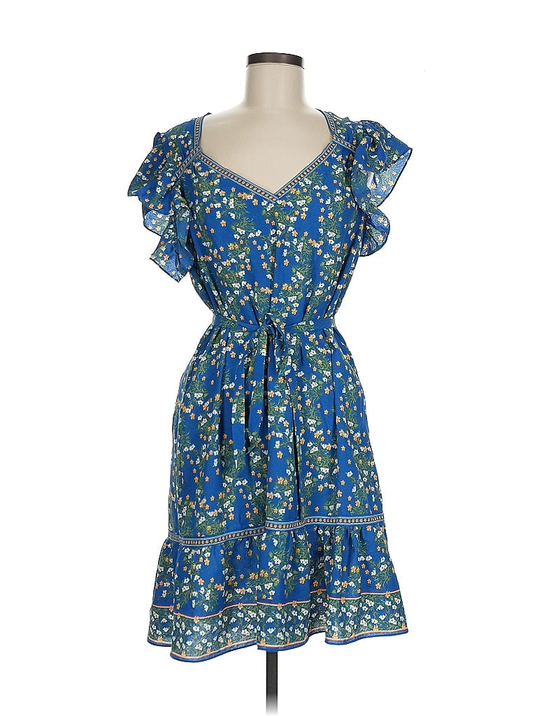 Max Studio Blue Casual Dress Size L - 68% off | ThredUp