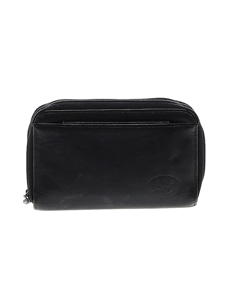 Buxton 100% Cow Leather Black Leather Wallet One size - 63% off | ThredUp