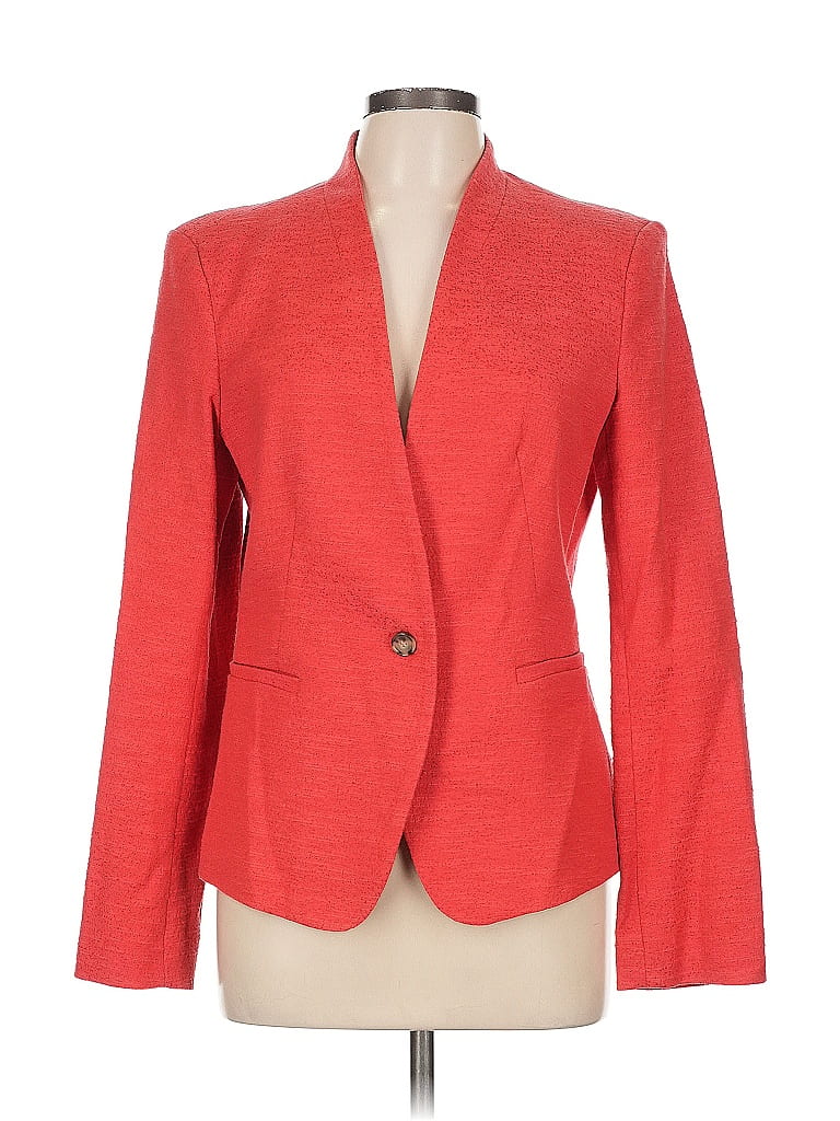 Ann Taylor LOFT Orange Red Blazer Size 12 - 67% off | ThredUp