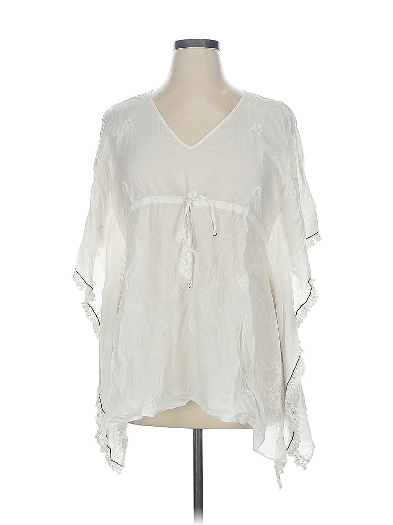 Lisa Curran Swim Ivory White Swimsuit Cover Up One size - 59% off | ThredUp
