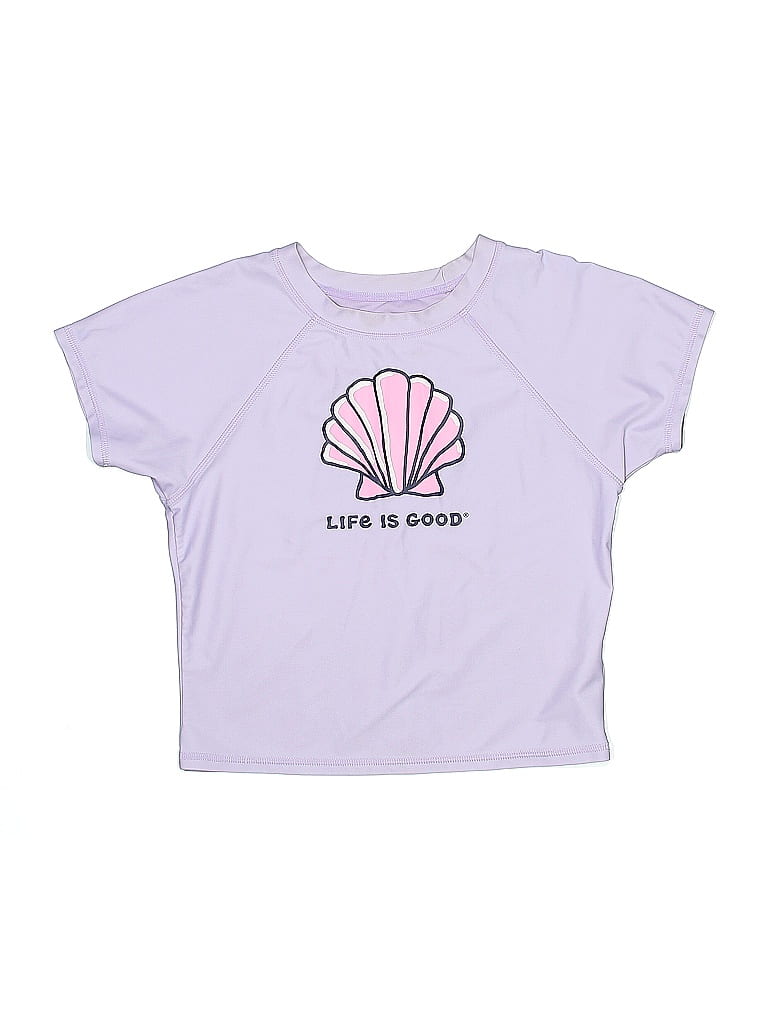 Life Is Good Purple Rash Guard Size 12 (big kids) - 48% off | ThredUp