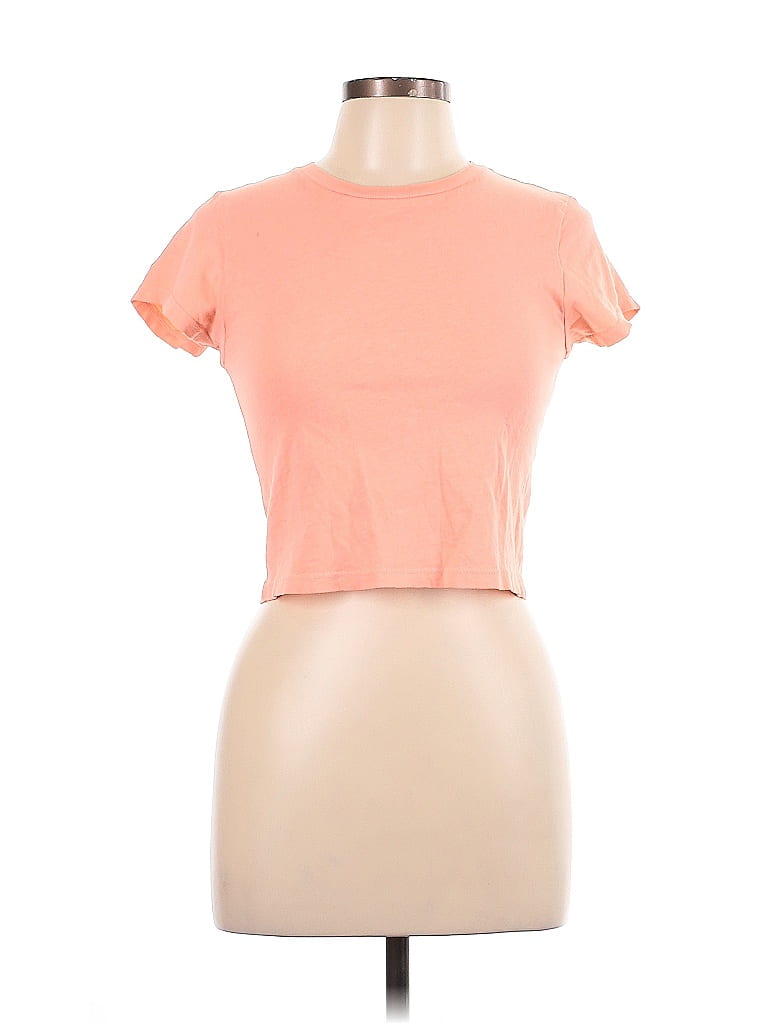 Talentless 100% Cotton Orange Pink Short Sleeve T-Shirt Size L - 34% ...