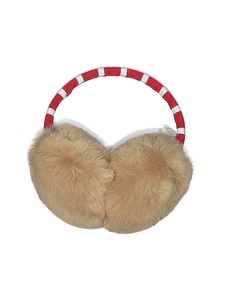 Cat & Jack Tan Red Ear Muffs One size - 22% off | ThredUp