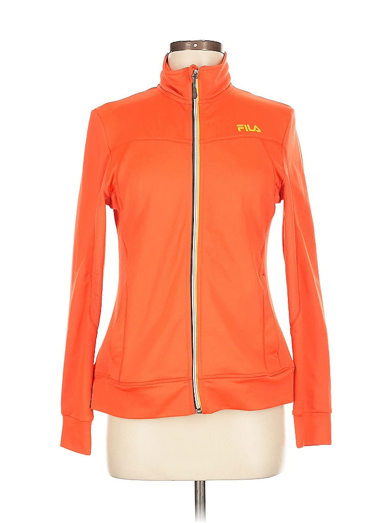 Fila Sport Orange Track Jacket Size M - 68% off | ThredUp