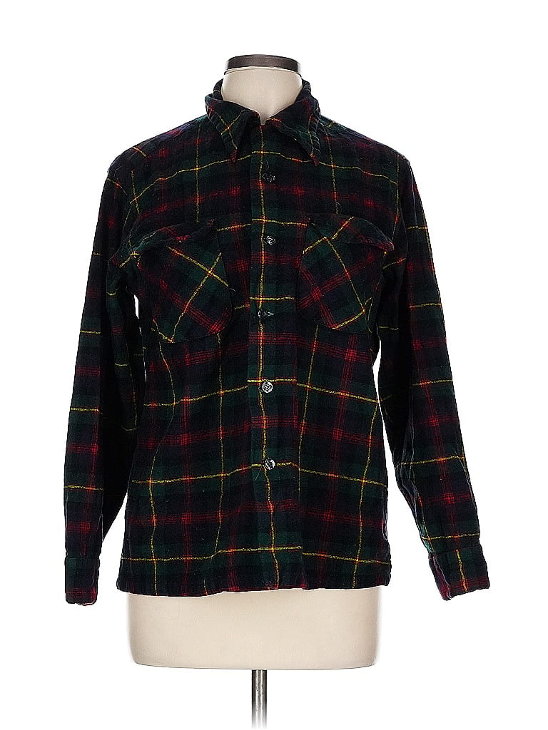 Pendleton 100% Wool Green Wool Cardigan Size L - 72% off | ThredUp