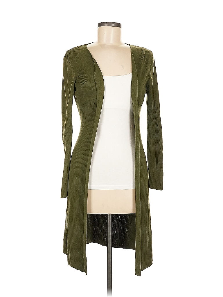 Clio Green Silk Cardigan Size M - 55% off | ThredUp