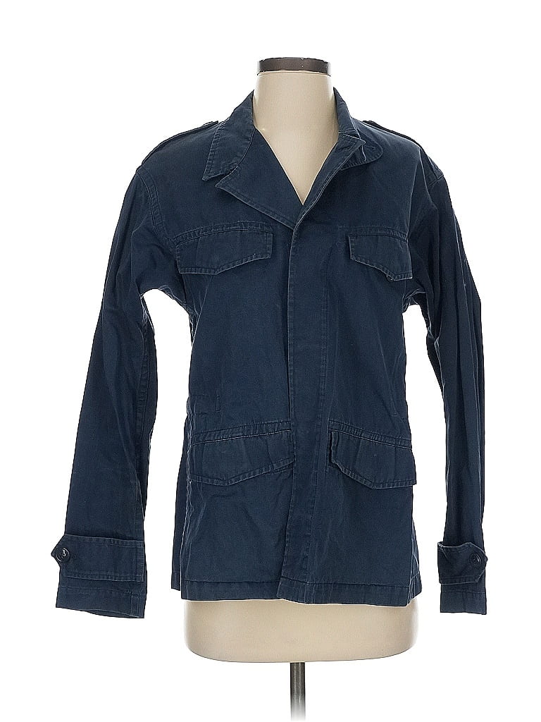 APC 100% Cotton Blue Denim Jacket Size S - 76% off | ThredUp