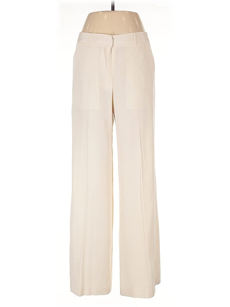 Neiman Marcus 100% Silk Ivory Silk Pants Size 4 - 72% off | ThredUp