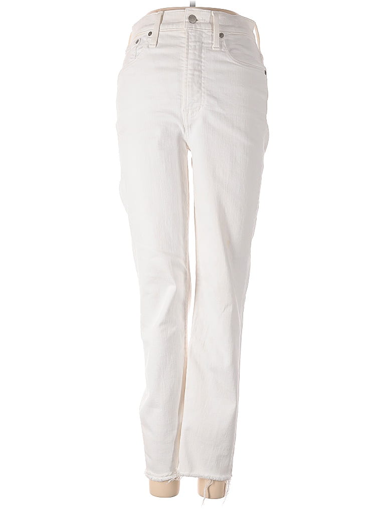 Madewell Ivory Jeans Size 26 waist - 71% off | ThredUp