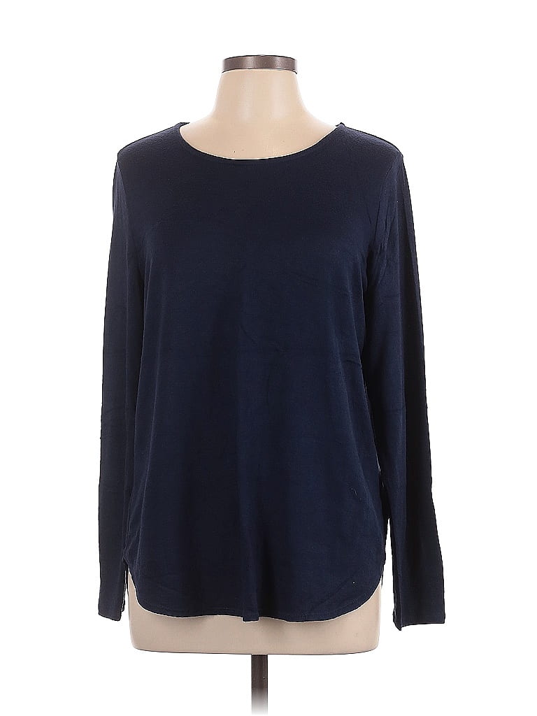 Old Navy Blue Long Sleeve Top Size L - 47% off | ThredUp