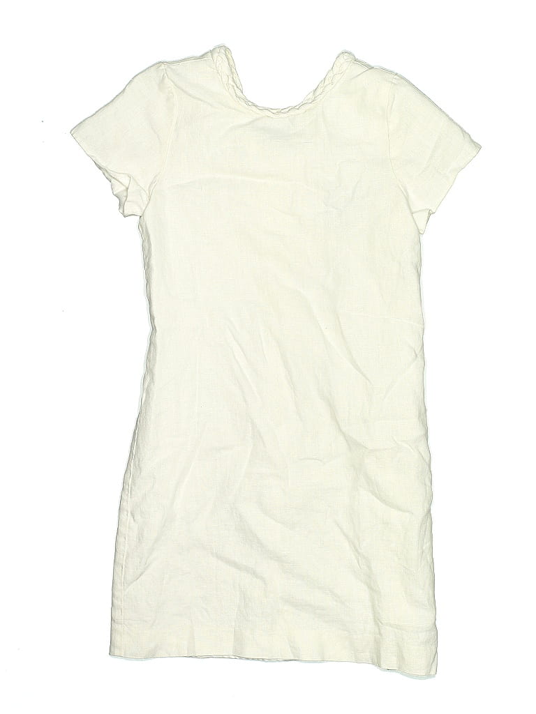 Maggie Breen 100% Linen Ivory Dress Size 12 (big kids) - 50% off | ThredUp