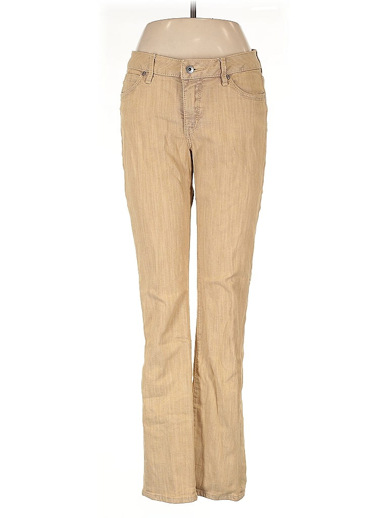 Christopher Blue Chevron-herringbone Tan Jeans Size 6 - 79% off | ThredUp