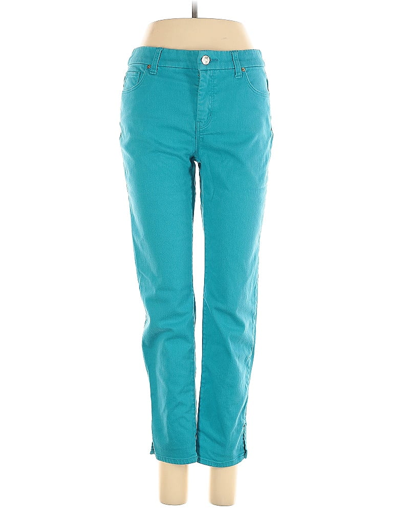 So Slimming by Chico's Teal Jeans Size XS - 72% off | ThredUp