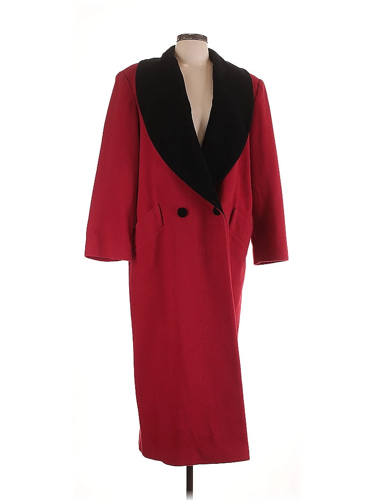Assorted Brands Red Wool Coat Size 10 - 48% off | ThredUp