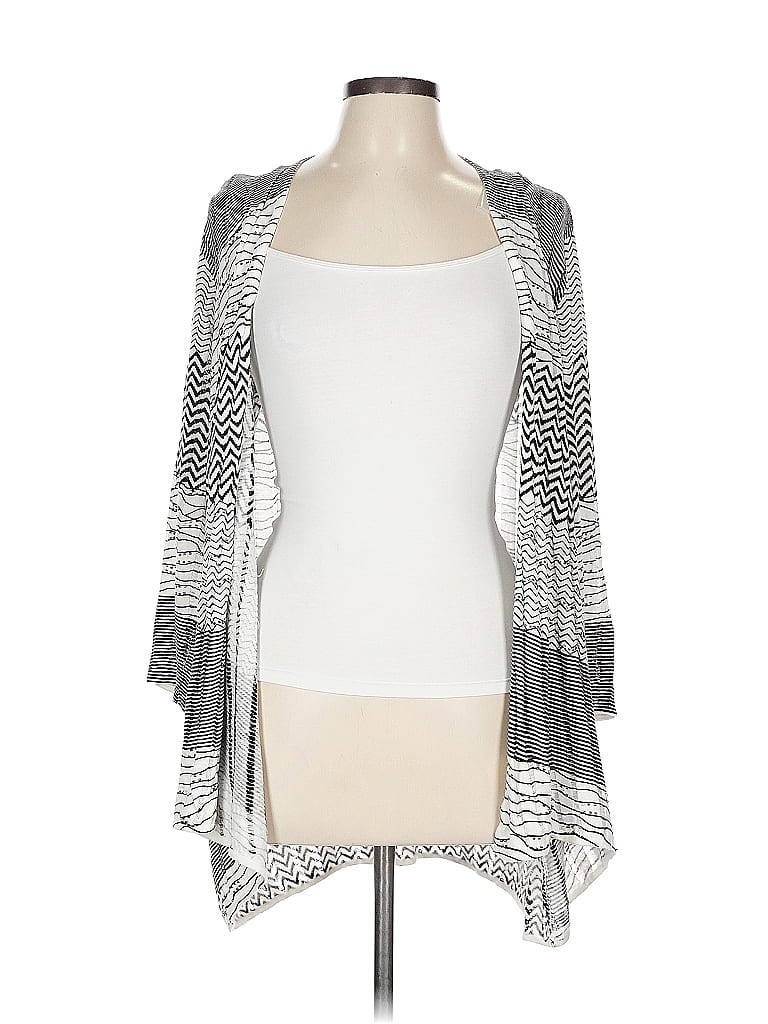 Chico's Gray Cardigan Size L - 65% off | ThredUp