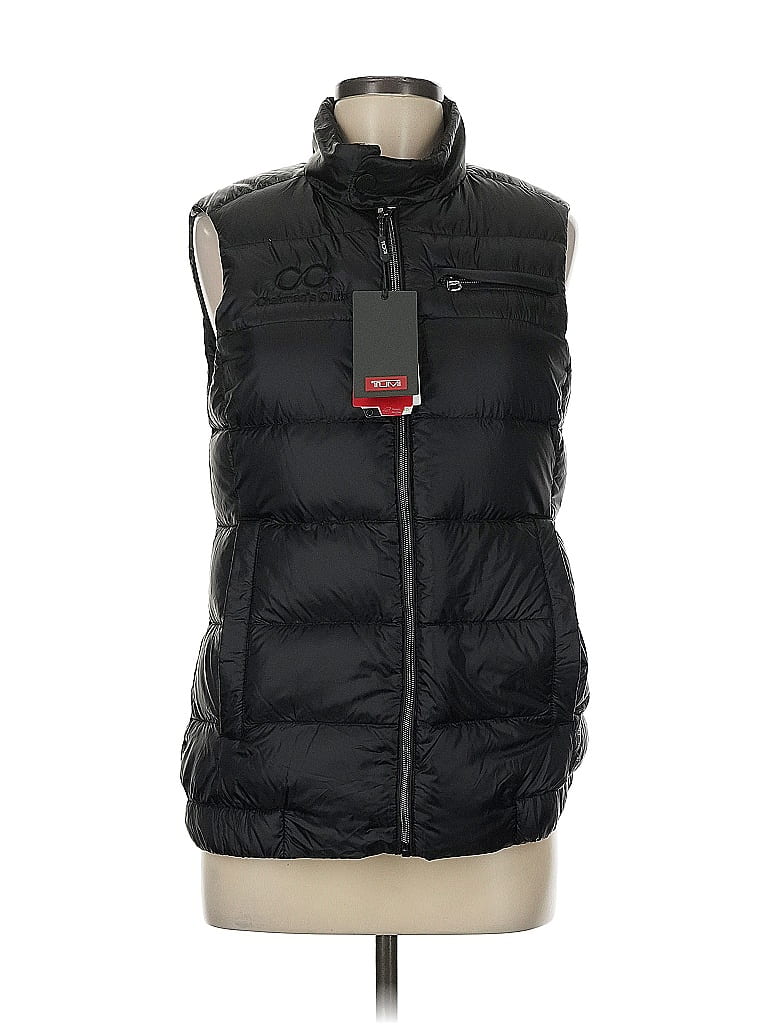 Tumi Black Vest Size M - 36% off | ThredUp