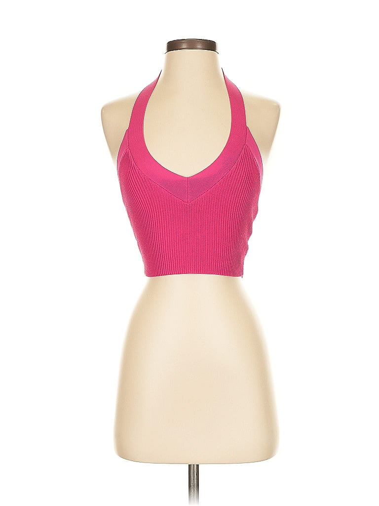 Babaton Pink Halter Top Size S - 15% off | ThredUp