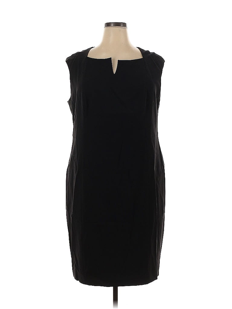 Talbots Solid Black Cocktail Dress Size 18 - 78% off | ThredUp