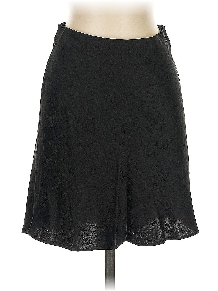 Réalisation 100% Silk Solid Black Silk Skirt Size 26 waist - 57% off | ThredUp
