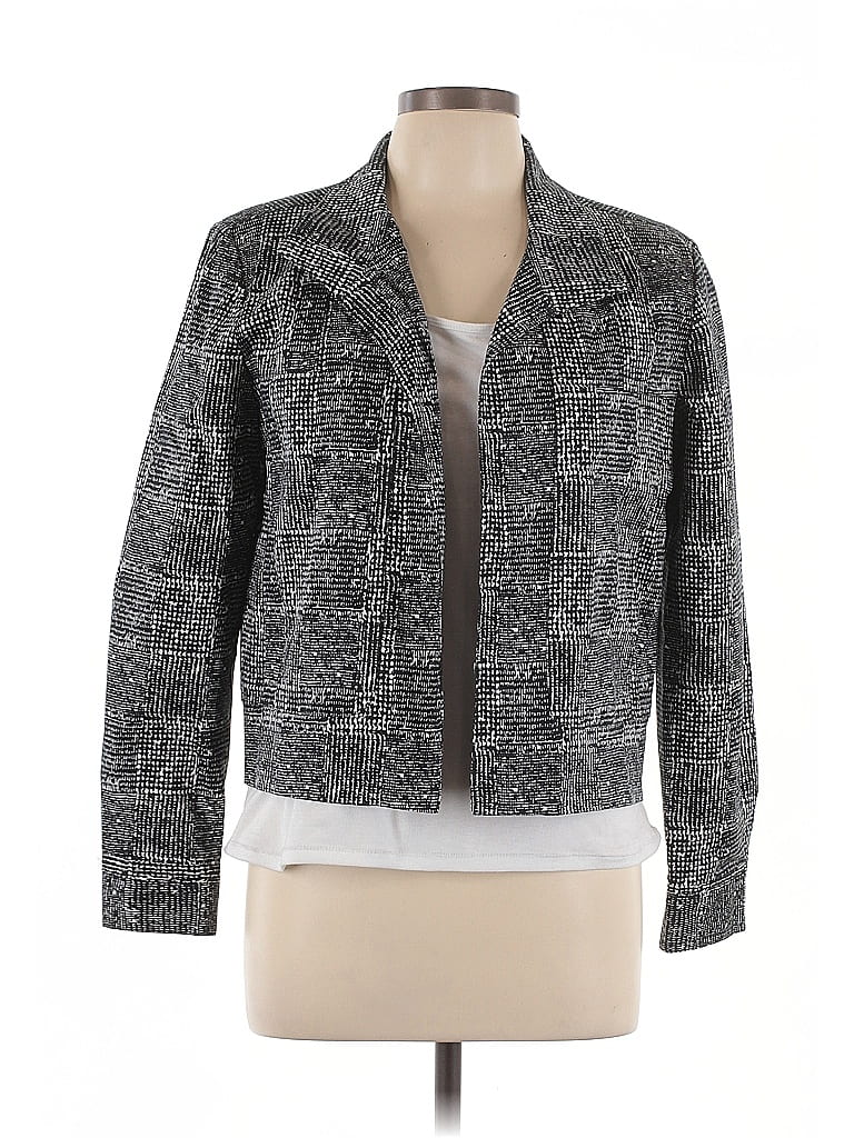 Patrick Christopher Selections Tweed Gray Jacket Size L - 60% off | ThredUp