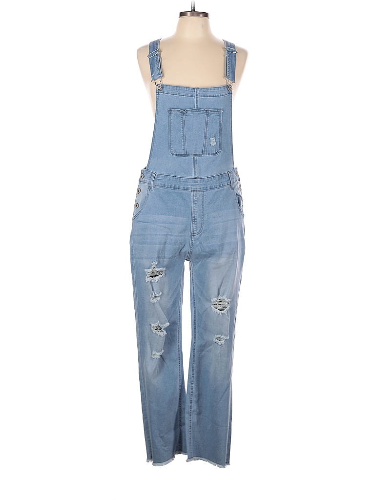 Assorted Brands Blue Overalls Size L - 23% off | ThredUp