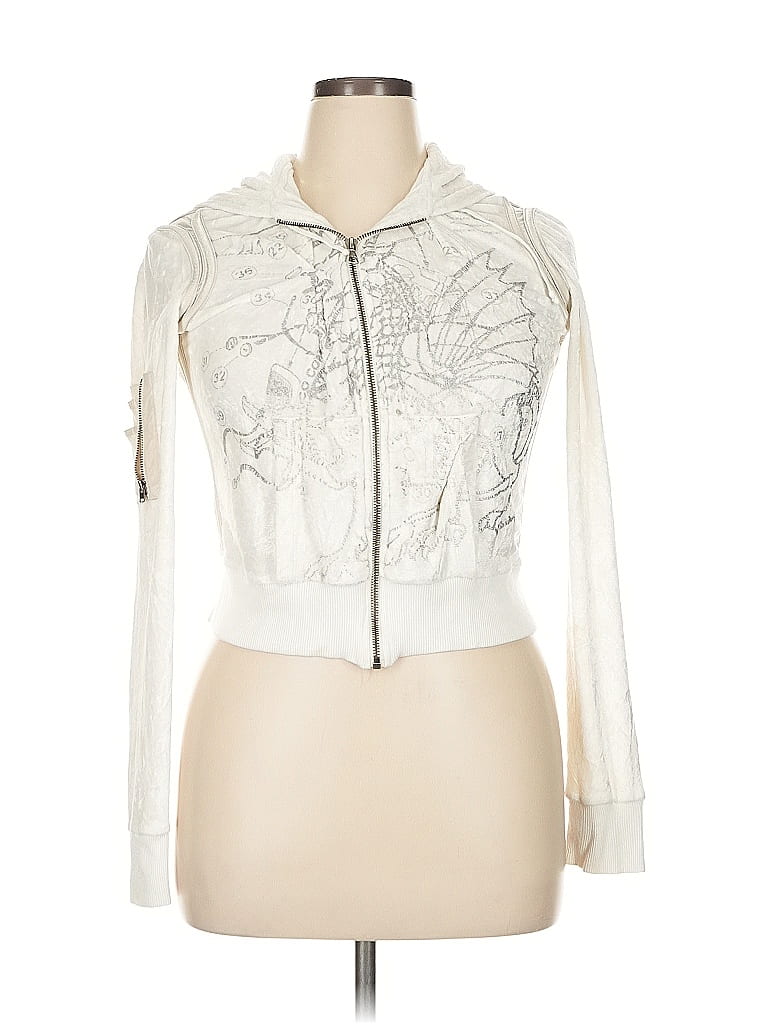 Parasuco Ergonomic Jeans Graphic Ivory Jacket Size XL - 54% off | ThredUp