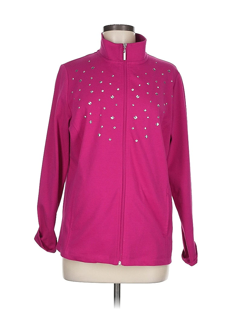 Allison Daley Stars Pink Track Jacket Size M - 54% off | ThredUp