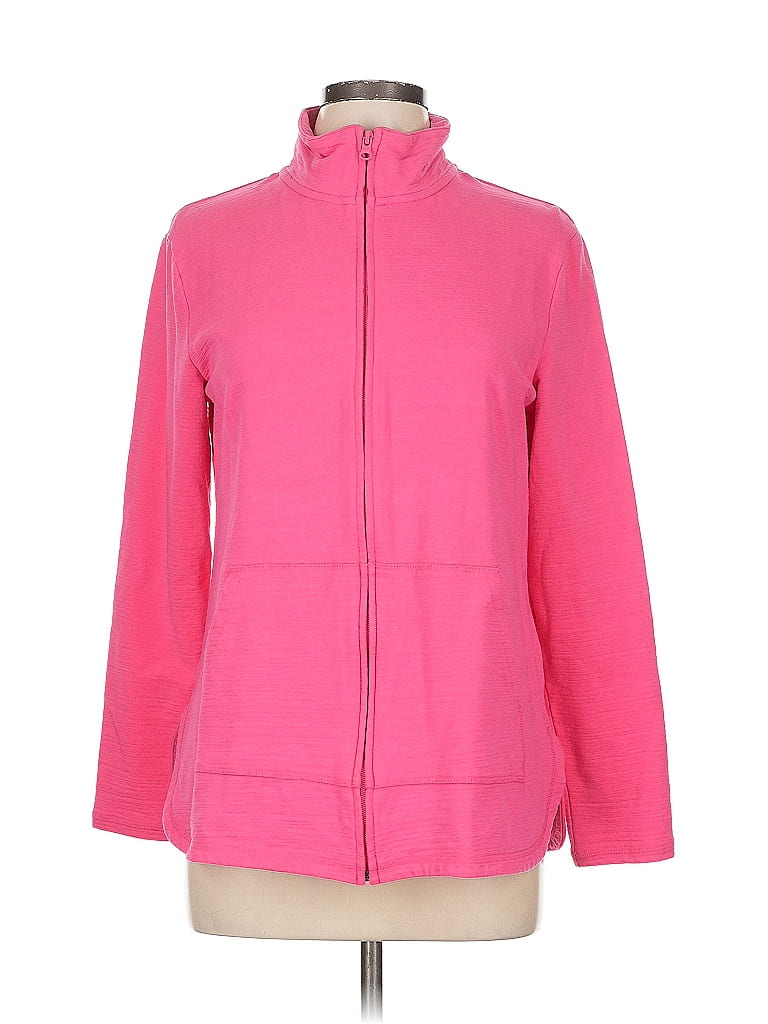 T by Talbots Pink Track Jacket Size L - 69% off | ThredUp