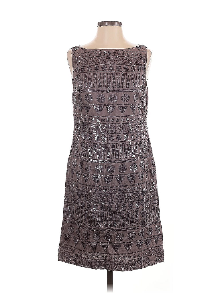 Suzi Chin for Maggy Boutique Tweed Gray Cocktail Dress Size 4 - 79% off ...