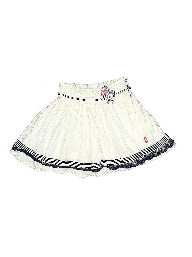 Pampolina 100% Linen Solid Ivory Skirt Size 8 (big kids) - 33% off ...