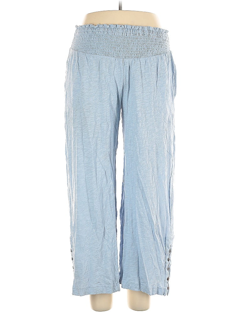 FP BEACH 100% Cotton Blue Casual Pants Size XL - 63% off | ThredUp