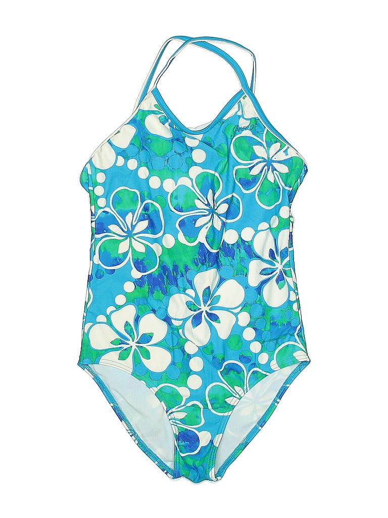 Speedo Print Blue One Piece Swimsuit Size 16 (big kids) - 40% off | ThredUp