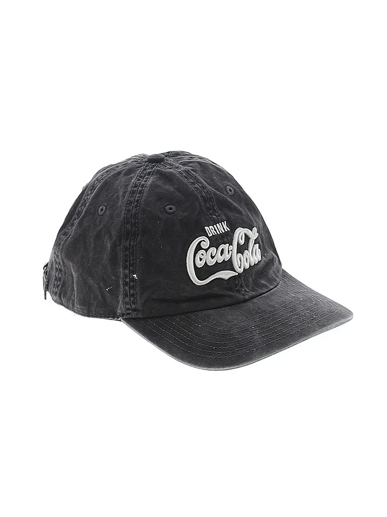 Coca-Cola 100% Cotton Black Gray Baseball Cap One size - 0% off | ThredUp