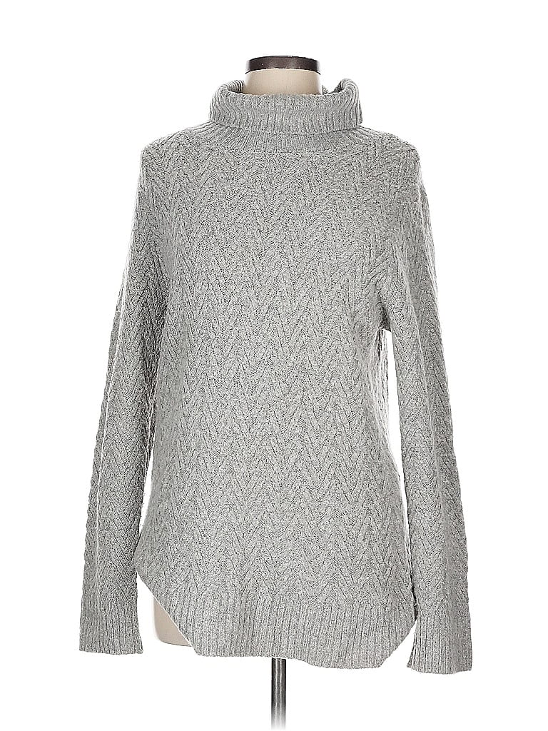 CATHERINE Catherine Malandrino 100% Acrylic Chevron-herringbone Silver ...