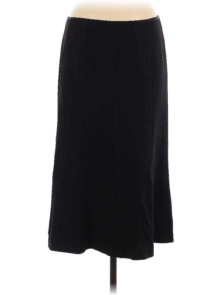 Sigrid Olsen 100% Acetate Solid Black Formal Skirt Size 6 - 74% off | ThredUp