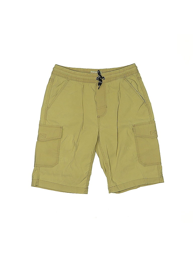 Weatherproof Solid Green Cargo Shorts Size 10 - 60% off | ThredUp