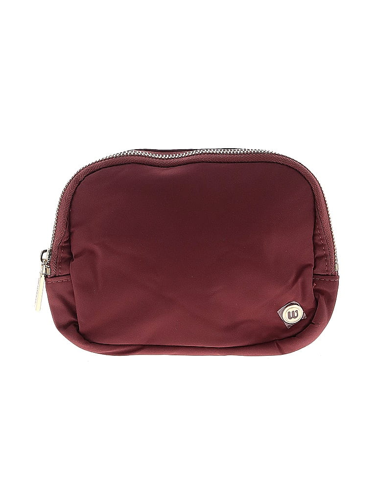 W. by Wantable Burgundy Belt Bag One size - 73% off | ThredUp