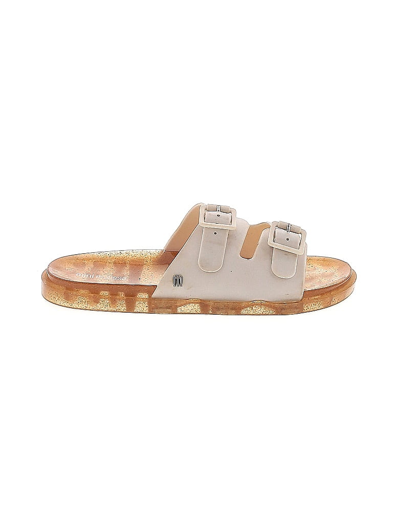 Mini Melissa Tan Ivory Sandals Size 4 - 55% off | ThredUp