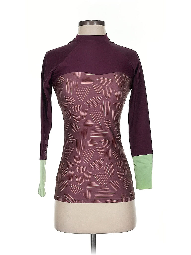 Seea 100% Spandex Purple Rash Guard Size S - 60% off | ThredUp